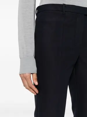 Max Mara Pressed-crease Flared Trousers