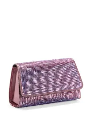 GIUSEPPE ZANOTTI Mini Idha Rhinestone-embellished Bag - Purple