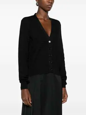 Givenchy 4g-jacquard V-neck Cardigan