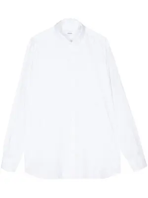 LARDINI Drop-shoulder Long-sleeve Shirt