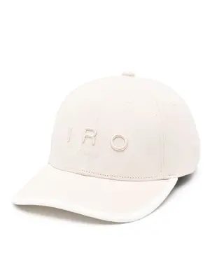 IRO PARIS Logo-embroidered Baseball Cap - Neutrals