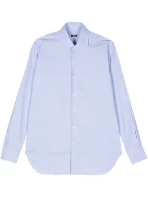 BARBA NAPOLI Poplin Cotton Shirt