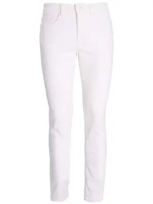 Karl Lagerfeld Slim-cut Cotton Trousers