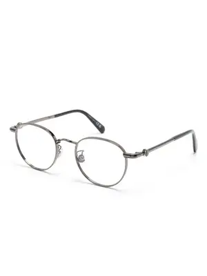 Moncler Round Frame Glasses - Grey