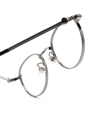 Moncler Round Frame Glasses - Grey