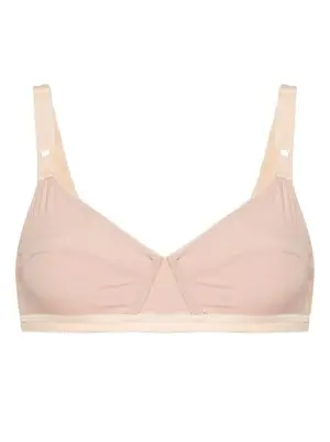 N°21 Scalloped-edges Bra - Neutrals