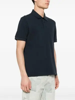 Just Cavalli Piqué-weave Polo Shirt - Blue