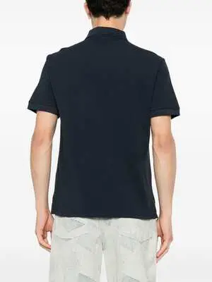 Just Cavalli Piqué-weave Polo Shirt - Blue