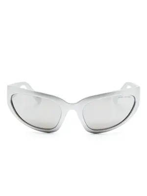 Marc Jacobs Biker-frame Sunglasses - Grey