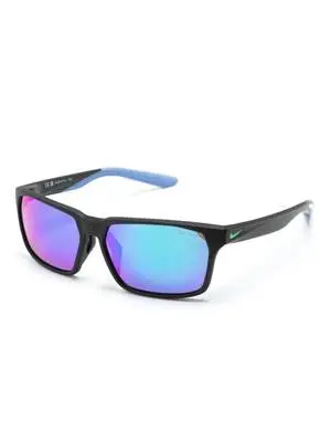 Nike Maverick Rge Rectangle-frame Sunglasses