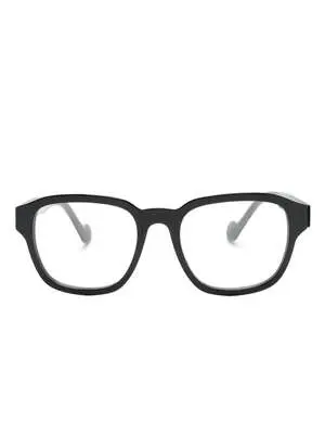 Moncler Square-frame Eyeglasses - Black