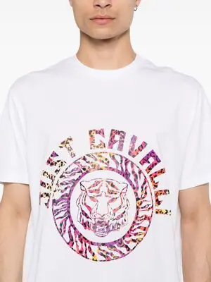 Just Cavalli Logo-print Cotton T-shirt