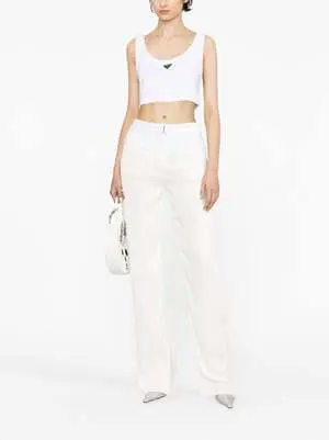 Givenchy High-waisted Patchwork Trousers