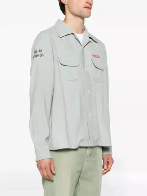 Visvim Keesey Logo-embroidered Shirt