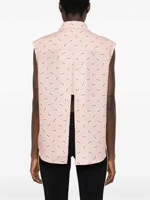 Palm Angels Paisley-print Sleeveless Shirt