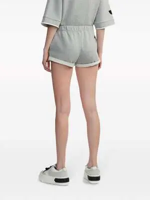 IRO PARIS Emmy Organic-cotton Mini Shorts - Grey