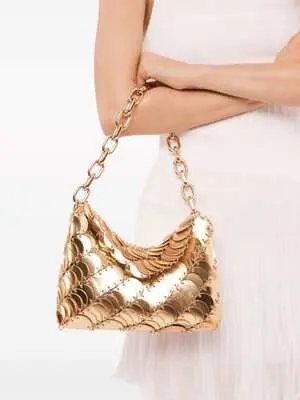 Rabanne Chainmail Shoulder Bag - Gold