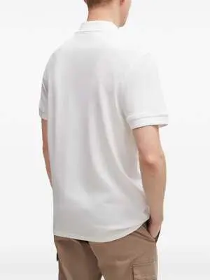 BOSS Logo-print Cotton Polo Shirt