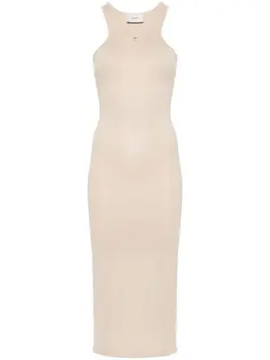 Coperni Tank Top Midi Dress - Neutrals