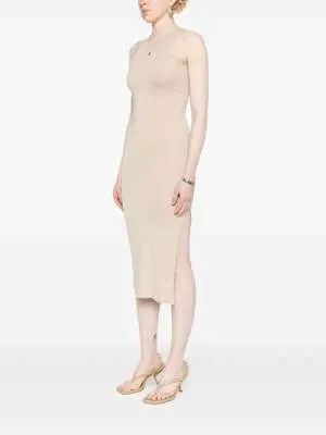 Coperni Tank Top Midi Dress - Neutrals