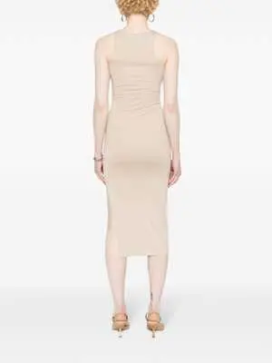 Coperni Tank Top Midi Dress - Neutrals