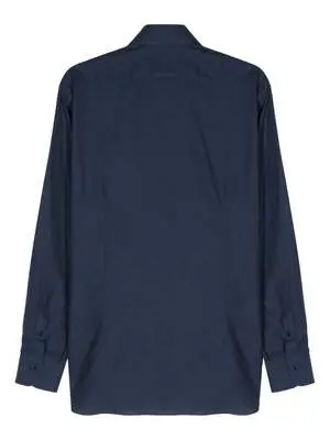 BARBA NAPOLI Long-sleeve Shirt - Blue