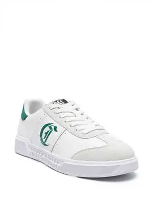 Just Cavalli Logo-print Leather Sneakers