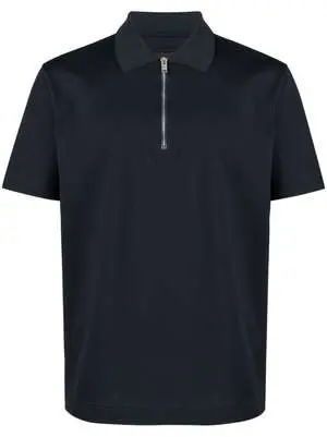 Givenchy Zip-Detail Polo Shirt - Blue - 18% Off | Editorialist