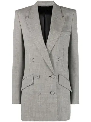 Givenchy Dogtooth Wool Blazer