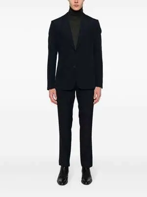 Givenchy Wool Tailored Trousers - Blue