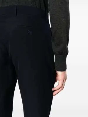 Givenchy Wool Tailored Trousers - Blue