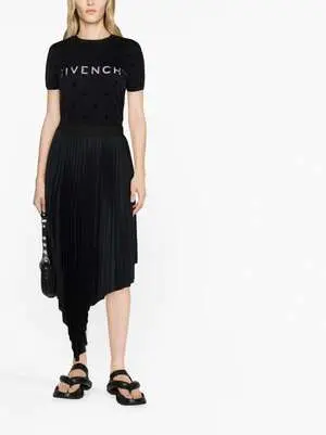 Givenchy Logo-print Layered-effect T-shirt