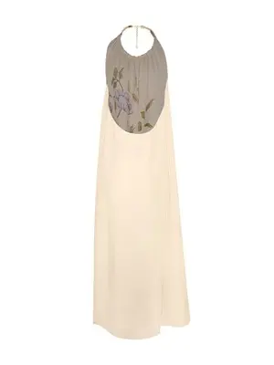Adam Lippes Floral-print Silk Dress