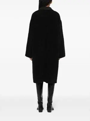 Givenchy Contrasting-lapel Single-breasted Coat