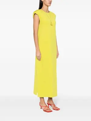 JIL SANDER Detachable-sleeve Maxi Dress