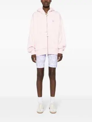 Acne Studios Face-print Tie-dye Shorts