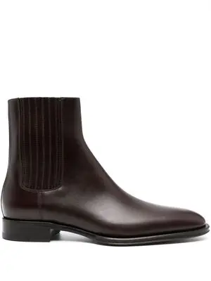 Dsquared2 Zip-up Leather Ankle Boots