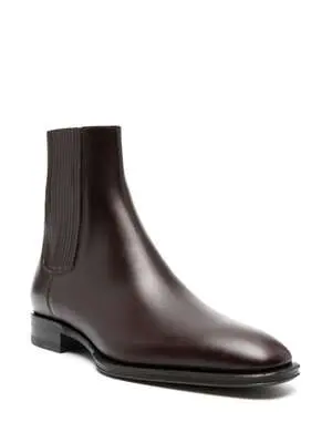 Dsquared2 Zip-up Leather Ankle Boots
