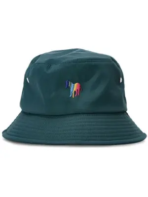 Paul Smith Zebra-motif Bucket Hat - Green