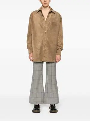 Marni Button-up Suede Overshirt