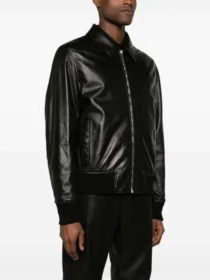 Givenchy Reversible Leather Bomber Jacket