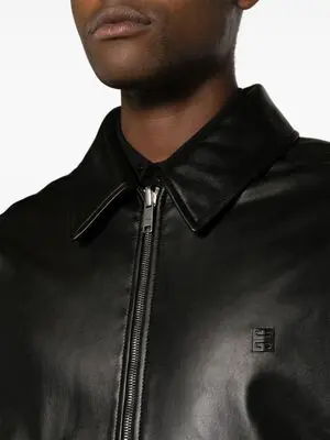Givenchy Reversible Leather Bomber Jacket
