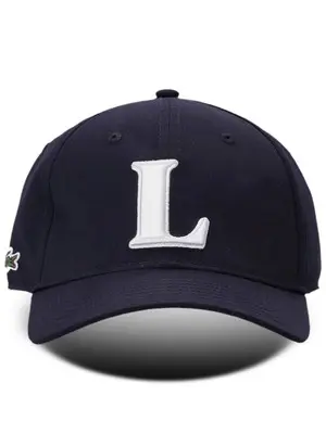 Lacoste Logo-embroidered Baseball Cap - Blue
