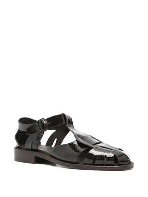 Hereu Cut-out Detail Leather Sandals