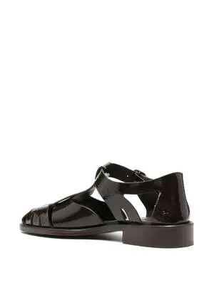 Hereu Cut-out Detail Leather Sandals