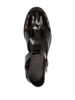 Hereu Cut-out Detail Leather Sandals