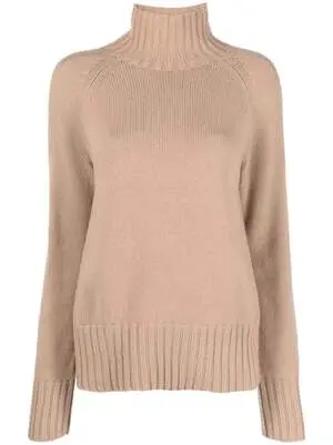 Max Mara Fine-knit High-neck Sweatshirt