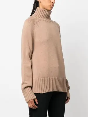 Max Mara Fine-knit High-neck Sweatshirt