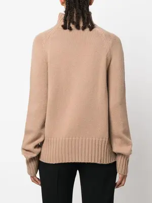 Max Mara Fine-knit High-neck Sweatshirt