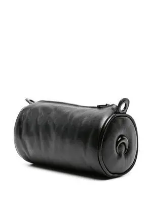 MARINE SERRE Billow Leather Crossbody Bag